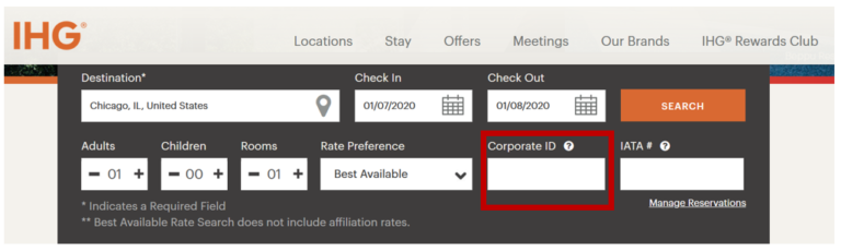 The Best IHG Corporate Codes & Discounts for Business Travelers