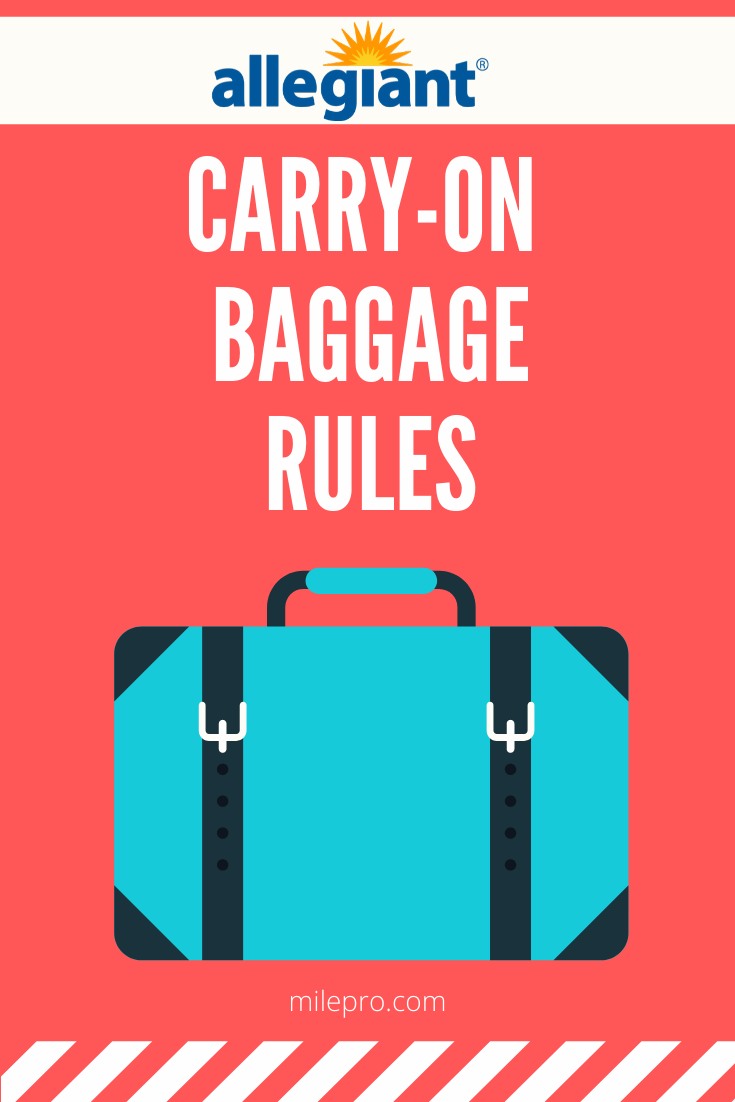 Allegiant Carry On Rules How To Avoid Extra Fees Allegiant Carry On Rules How To Avoid Extra Fees