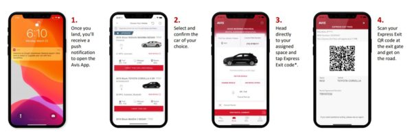 Avis QuickPass - The New Contactless Rental Car Experience