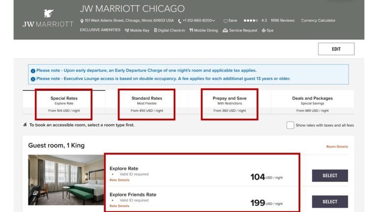 The Marriott Explore Rate: How to Save up to 75% Off Room Rates